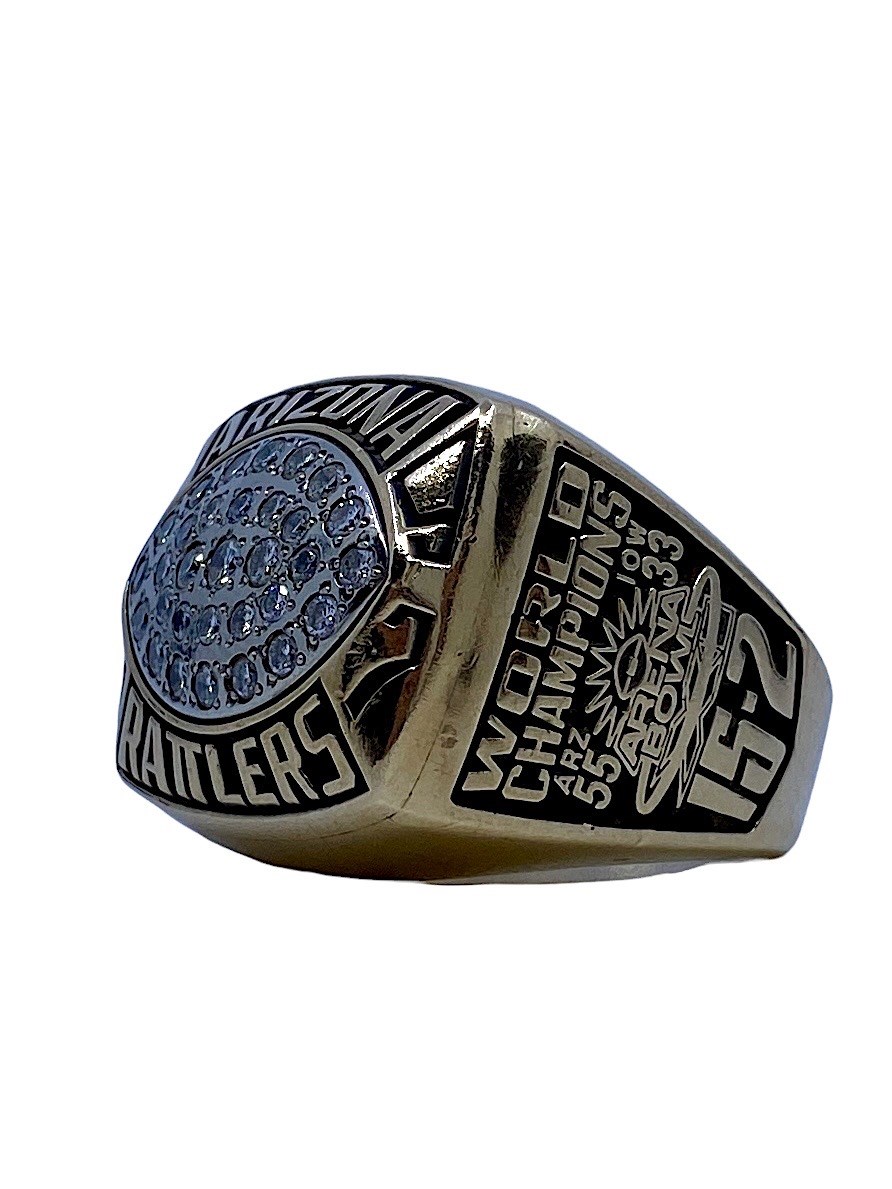 1997 Calvin Schexnayder Arizona Rattlers AFL Championship Ring - Grey ... 1997 Calvin Schexnayder Arizona Rattlers AFL Championship Ring - Grey ...